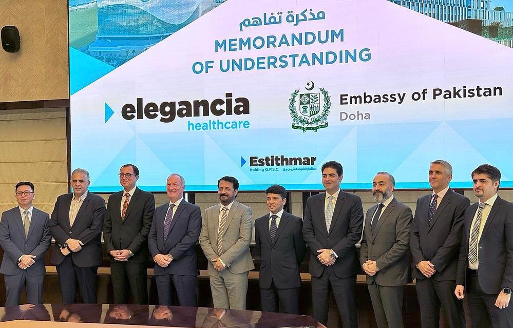 Qatar: Pakistan Embassy And Elegancia Healthcare Ink MoU - Asian ...